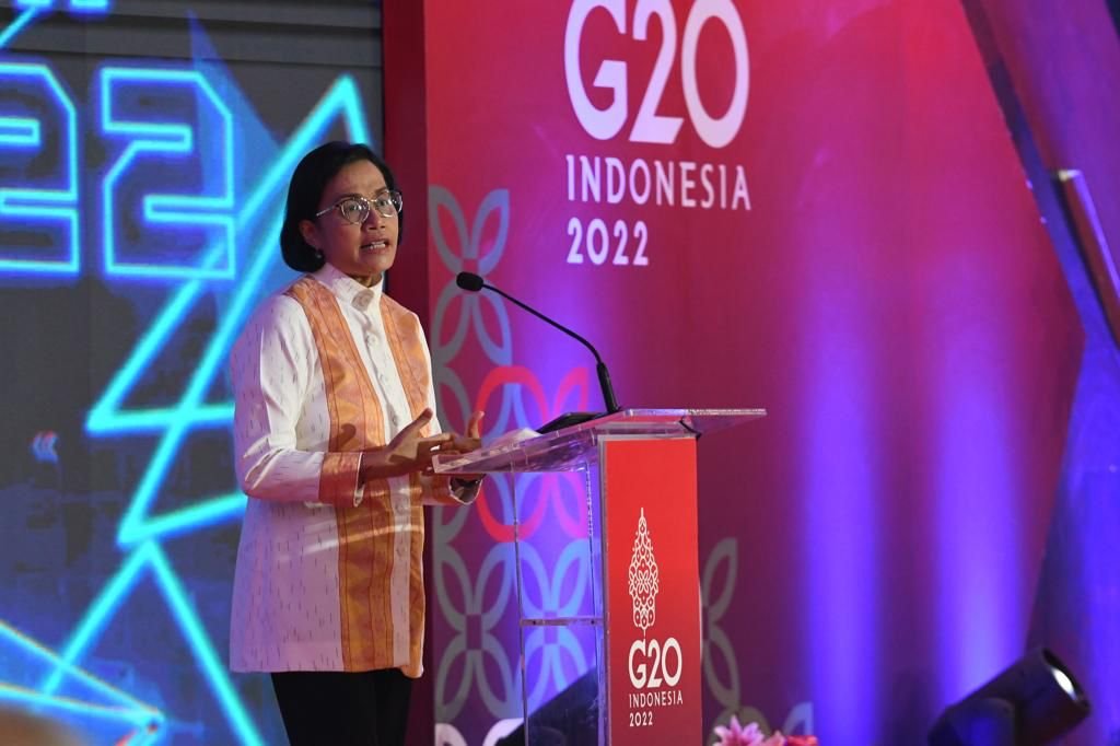 Batik Sarat Makna Para Menteri Indonesia di KTT G20 - PORTALINDONEWS