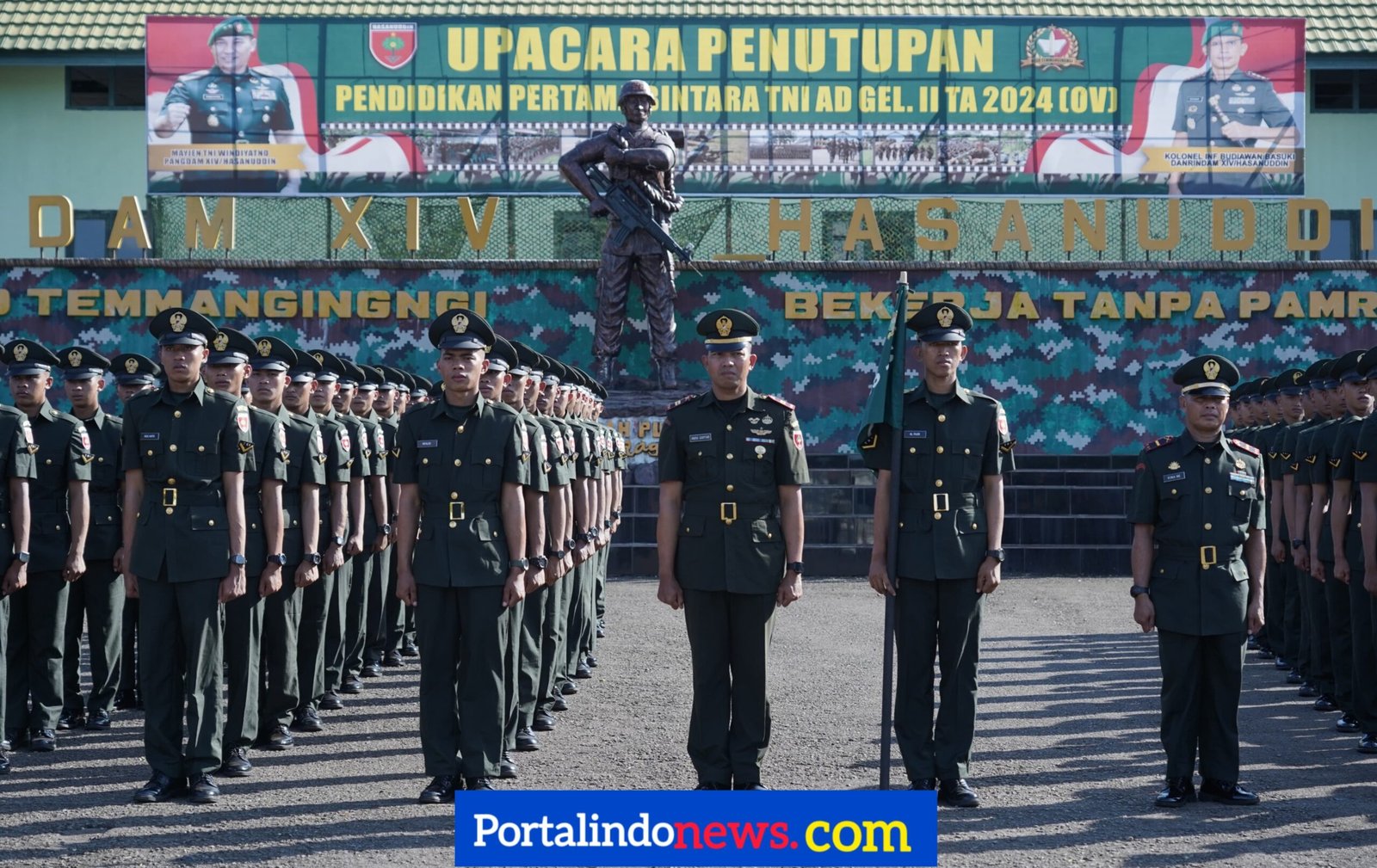 567 Bintara TNI AD Resmi Dilantik, Pangdam XIV/Hasanuddin: Bintara ...