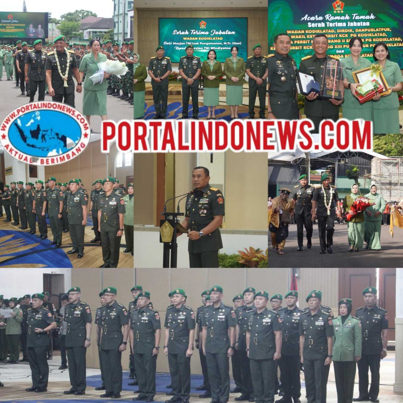 Dankodiklatad Pimpin Sertijab Tiga Jabatan Strategis, Jabatan Adalah ...